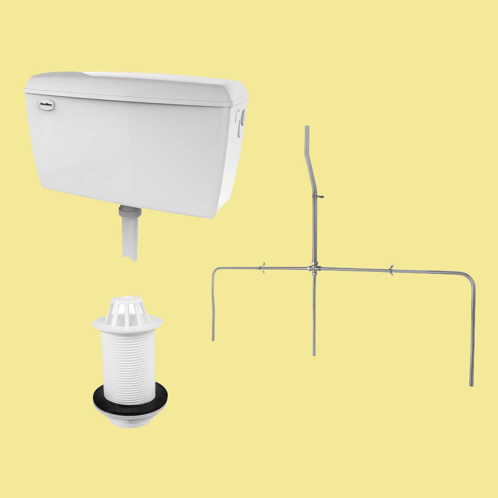 RAK Concealed Urinal Pack for 3 Urinal