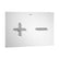 Roca In-Wall PL6 Dual Flush Operating Plate for Concealed Cistern