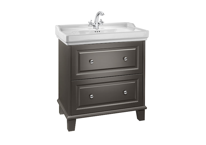 Roca Carmen Floor-standing 800mm 2 Drawer Vanity Unit and Basin