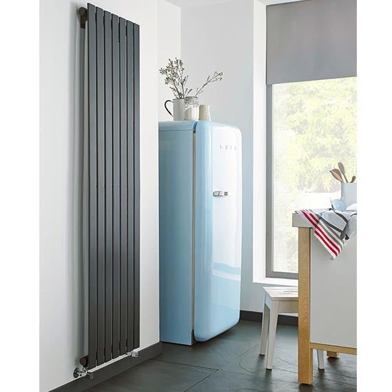 Kartell Boston Designer Vertical Radiator - Chrome — International ...