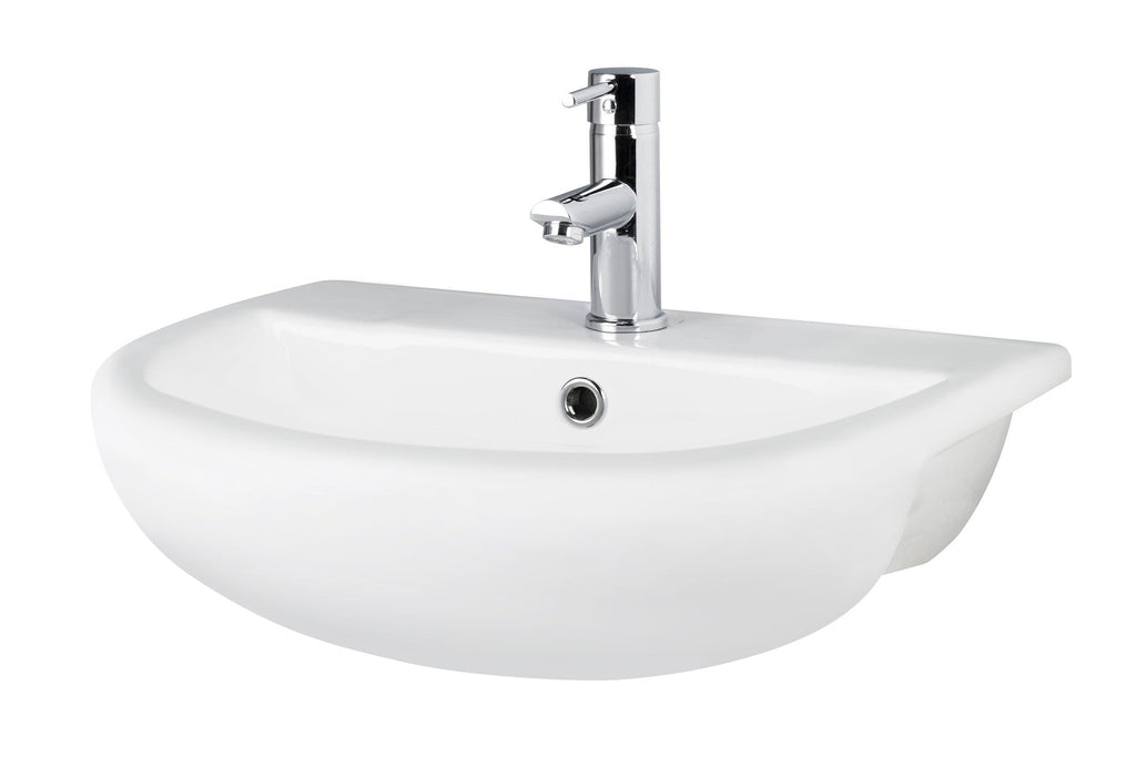 Hudson Reed Semi-Recessed Vanity Basin — International Bathrooms Ltd